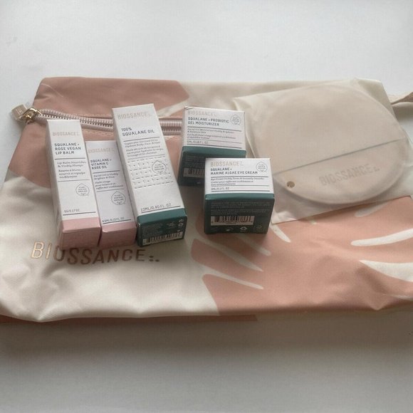 Biossance | Skincare | Biossance Set Pink Makeup Bag And Cased Mirror ...